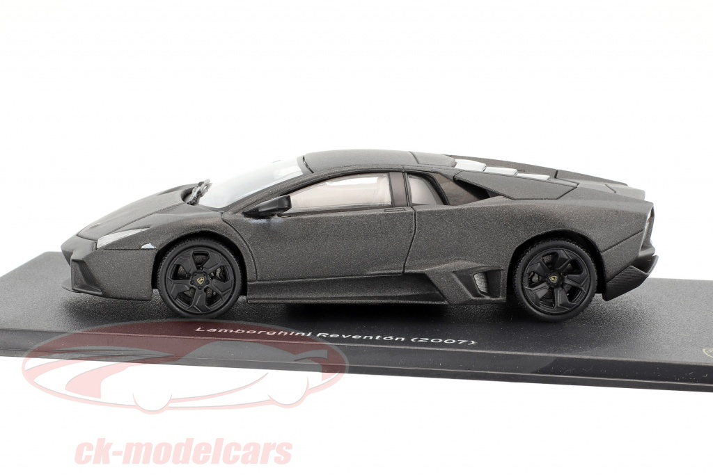 Leo Models 1:43 Lamborghini Reventon año de construcción 2007 aburrido negro MAG JT07 modelo ...