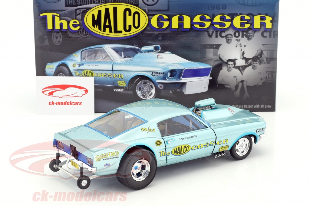 GMP 1:18 Ford Mustang Dragster Malco Gasser year 1967 Ohio George ...