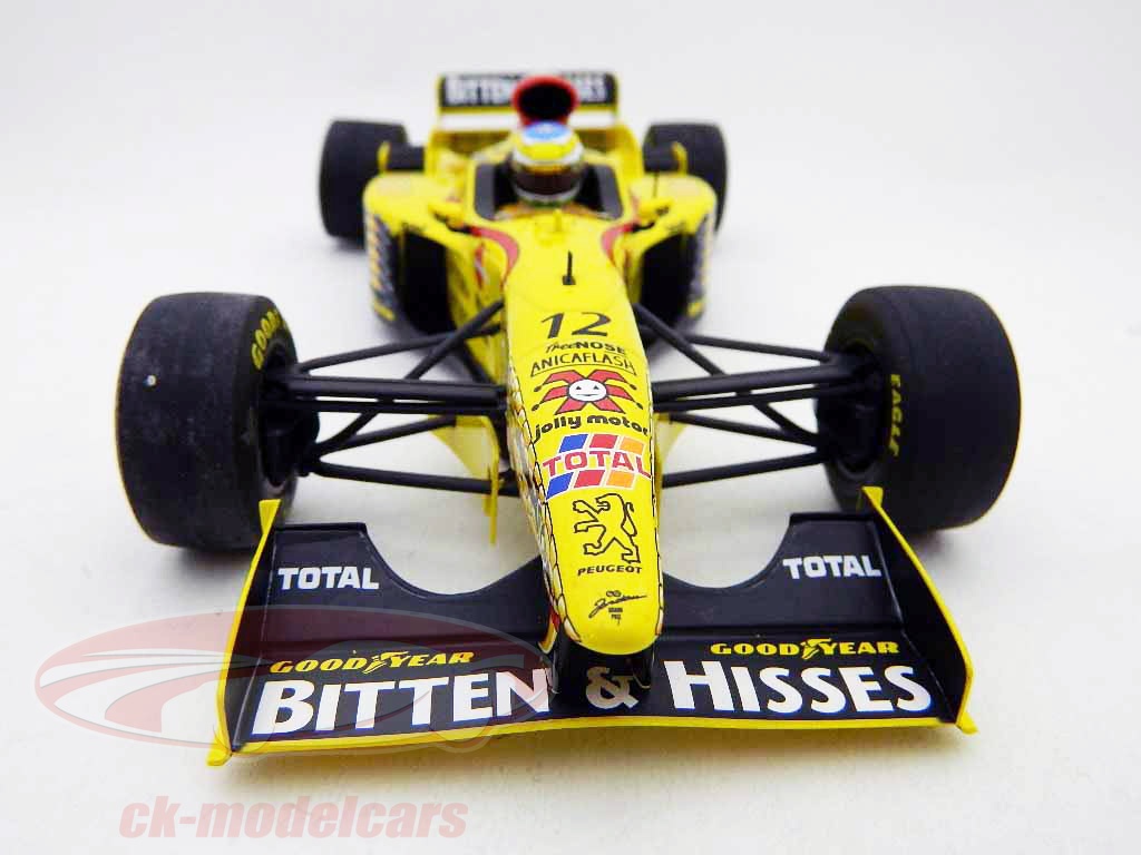 Minichamps 1:18 G. Fisichella Jordan 197 Peugeot formula one 1997 ...