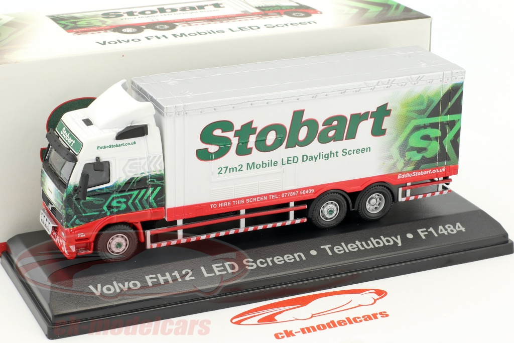 Atlas 1:76 Volvo FH Mobile LED Screen Teletubby F1484 Stobart green ...