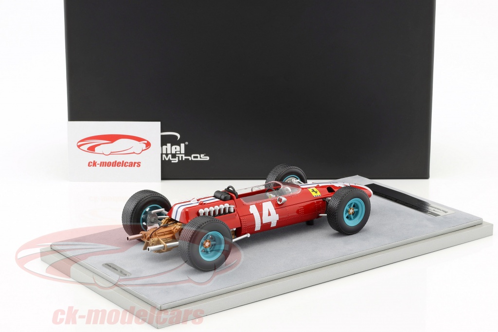 Tecnomodel 1:18 Pedro Rodriguez Ferrari 512 #14 USA GP formula 1 1965 ...