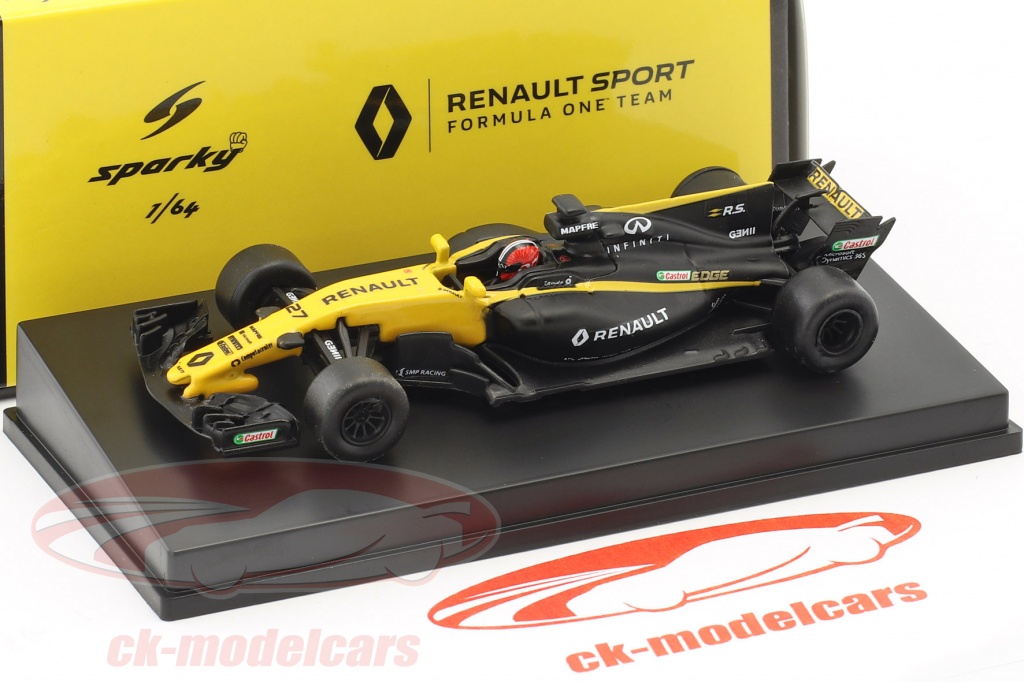 Spark 1:64 Nico Hülkenberg Renault R.S.17 #27 bahrain GP formula 1 2017 ...