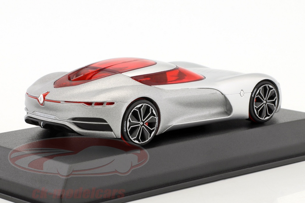 Norev 1:43 Renault Trezor Concept Car Salon de Paris 2016 silber ...
