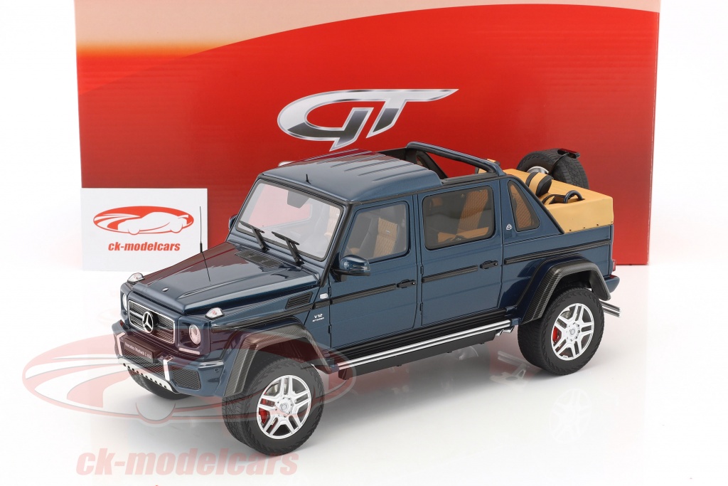 GT-SPIRIT 1:18 Mercedes-Benz Maybach G650 Landaulet year 2017 blue ...