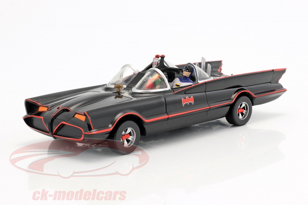 NJCroce 1:24 Batmobile with bendable Figures Batman and Robin Classic ...