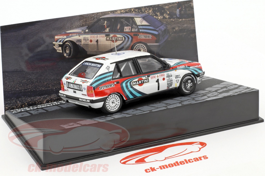Altaya 1:43 Lancia Delta Integrale 16V #1 第3回 Rallye Monte Carlo 1990 ...