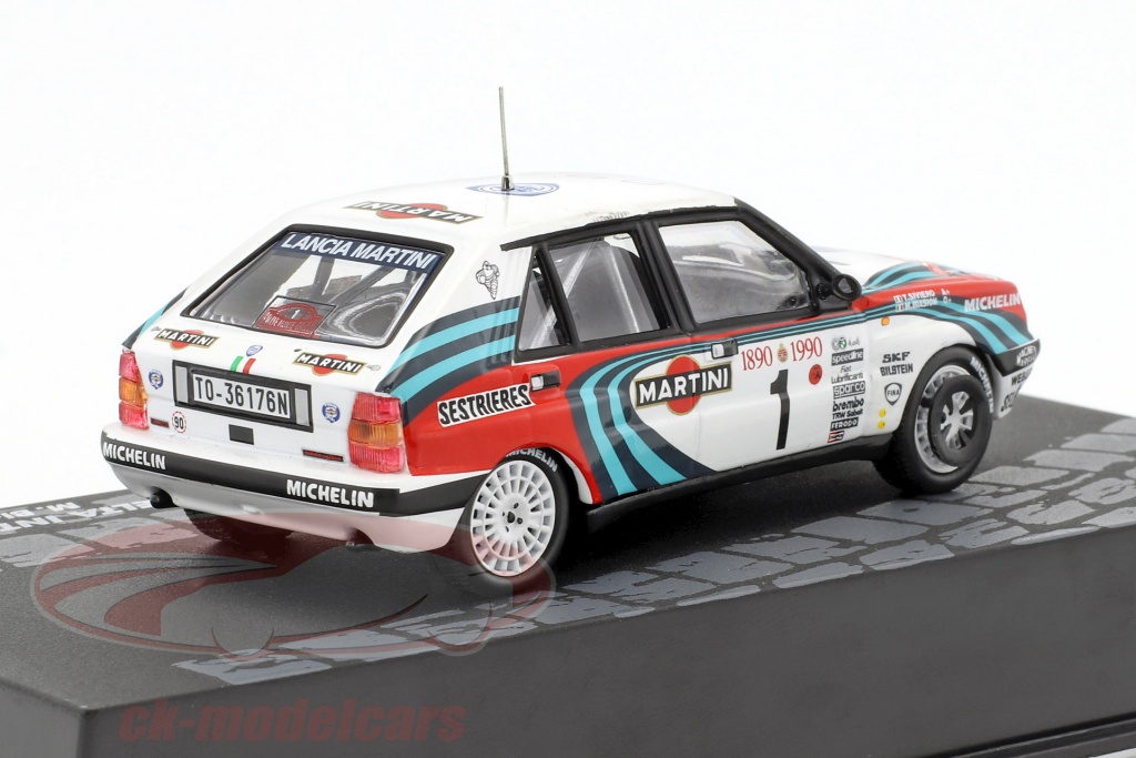 Altaya 1:43 Lancia Delta Integrale 16V #1 第3回 Rallye Monte Carlo 1990 ...