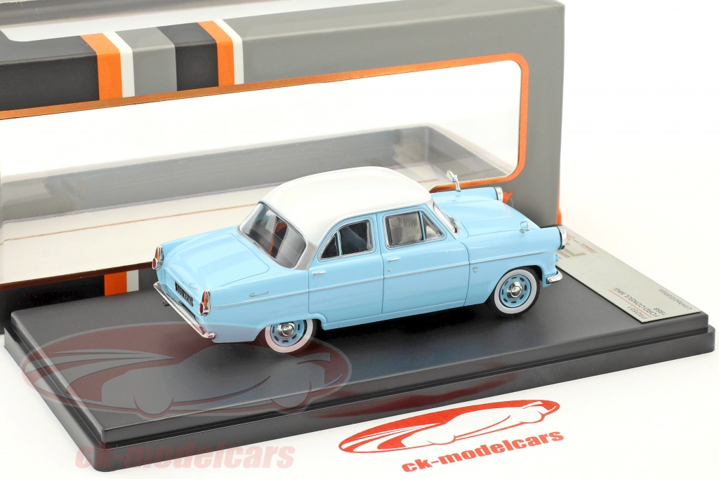 Premium X 1:43 Ford Consul MKII year 1959 blue / white PRD551 model car ...