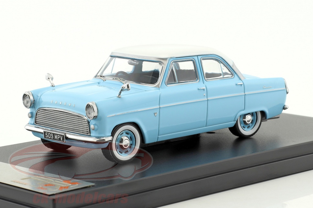 Premium X 1:43 Ford Consul MKII year 1959 blue / white PRD551 model car ...