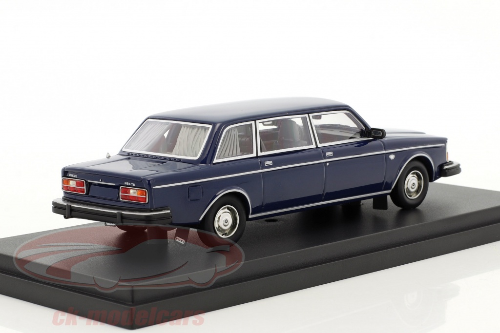 BoS-Models 1:43 Volvo 264 TE Limousine DDR dark blue BOS43381 model car ...