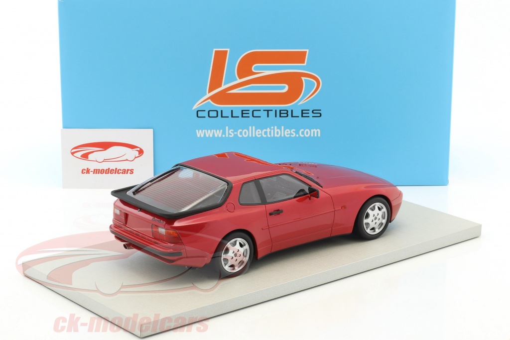 LS Collectibles 1:18 Porsche 944 Turbo S year 1991 red LS023E model car ...