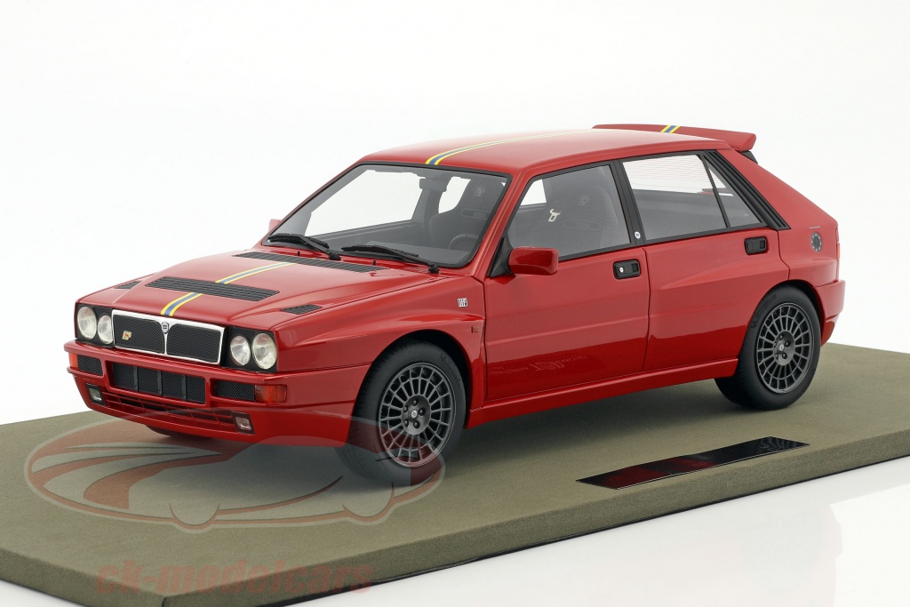 TopMarques 1:12 Lancia Delta Integrale Evolution FInal Edition 1995 red ...