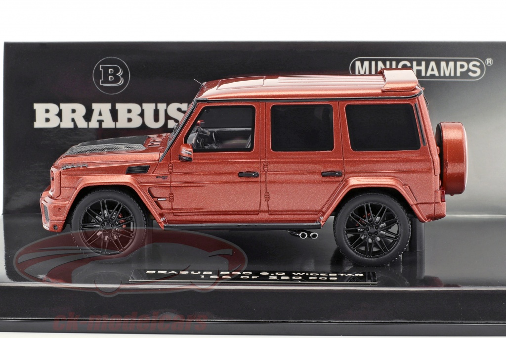 Minichamps 1:43 Brabus 850 6.0 Biturbo Widestar year 2016 copper ...