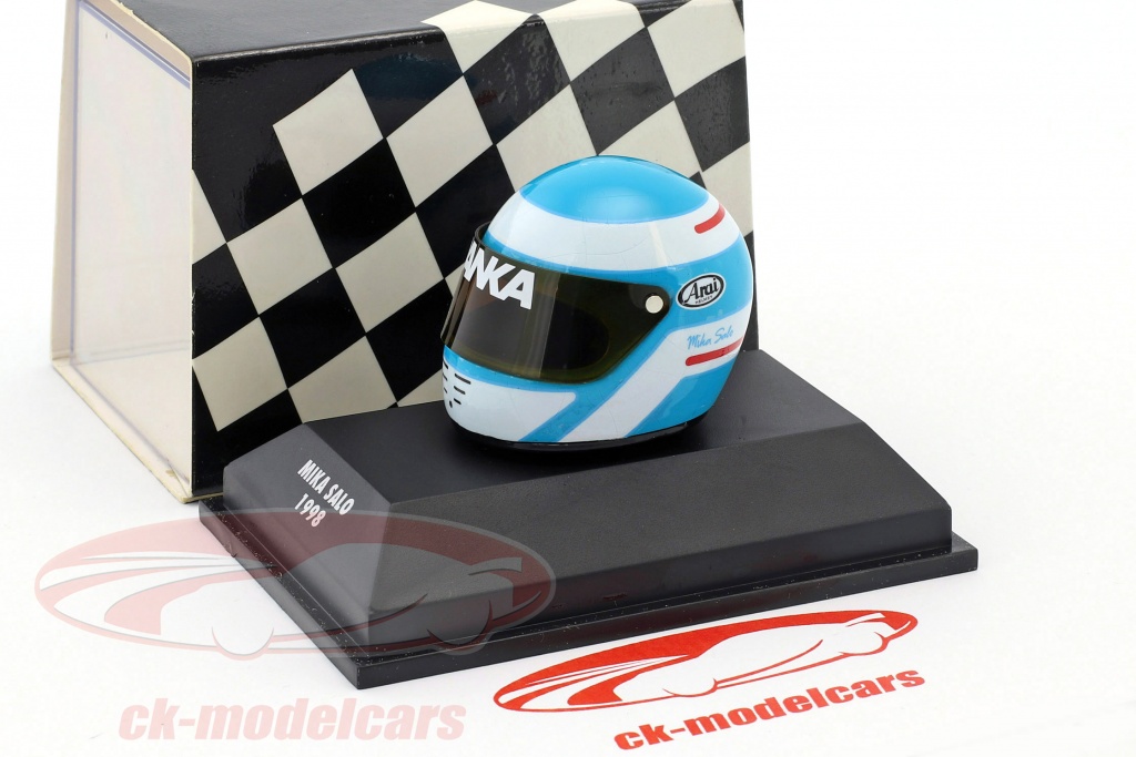 Minichamps 1:8 Mika Salo Arrows A19 formula 1 1998 helmet 381980017 ...