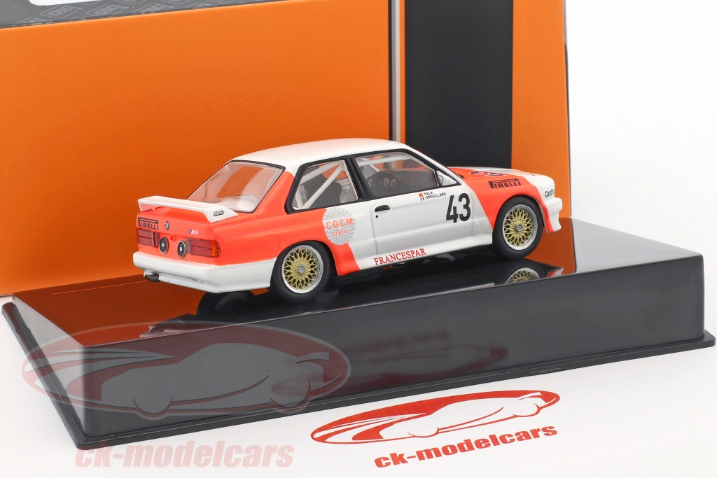Ixo 1:43 BMW E30 M3 #43 WTCC 1987 Sala, Grouillard GTM127 モデル 車 GTM127 ...