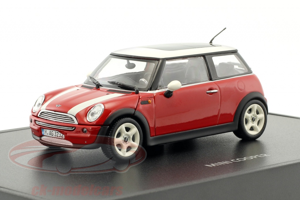 Minichamps 1:43 Mini Cooper red / white 80420029829 model car 80420029829