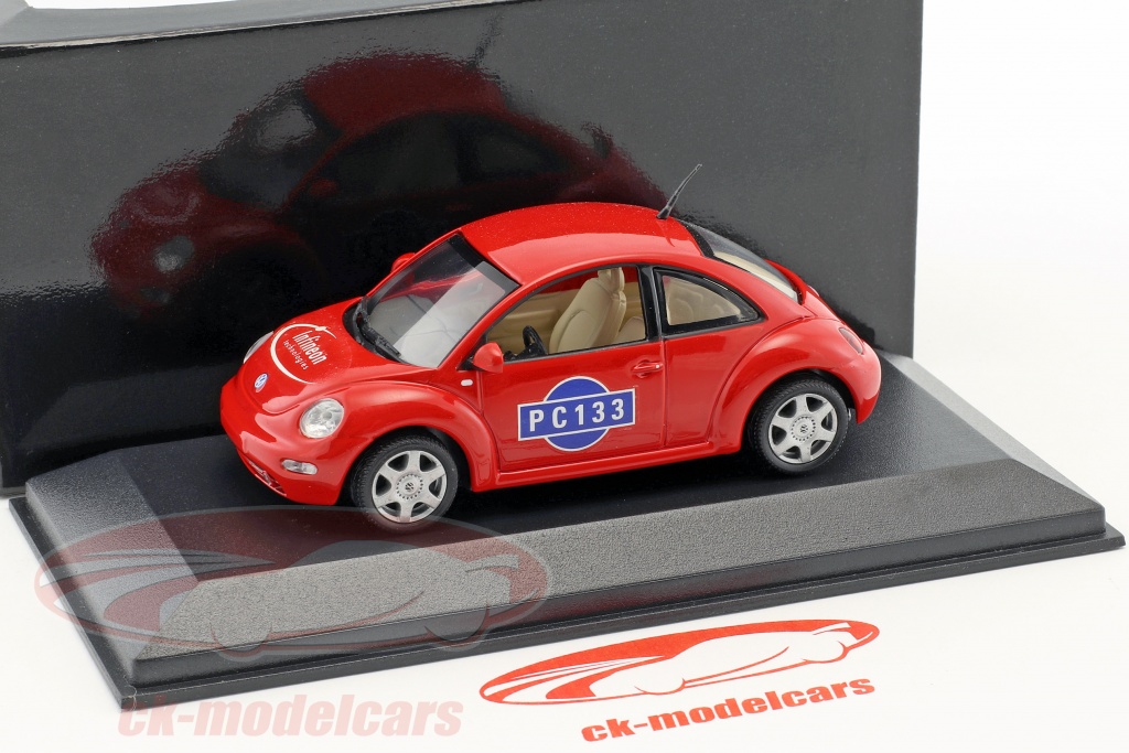 Minichamps 1:43 Volkswagen VW Beetle Infineon Technologies red ...