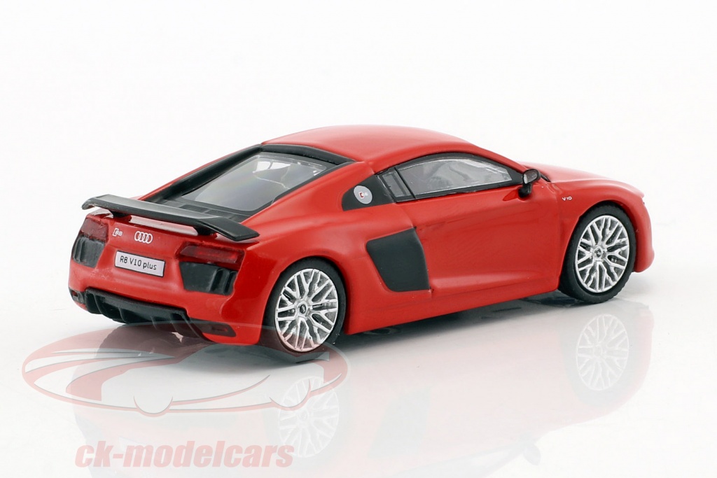 Tarmac Works 1:64 Audi R8 V10 Plus dinamita rojo T64G-001-RE modelo ...
