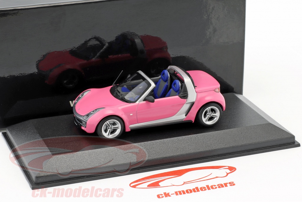 Minichamps 1:43 Smart Roadster pink CK46727 model car CK46727
