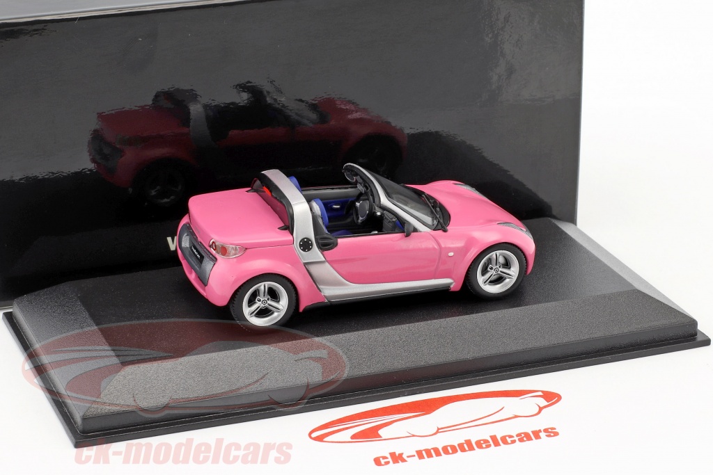 Minichamps 1:43 Smart Roadster pink CK46727 model car CK46727