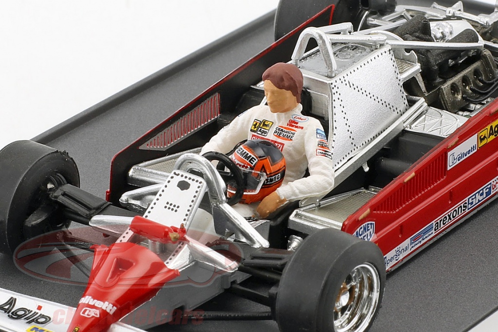 Brumm 1:43 G. Villeneuve Ferrari 126ck Turbo #27 GP モナコ 式 1 1981 P003 モデル 車 P003 8020677017899