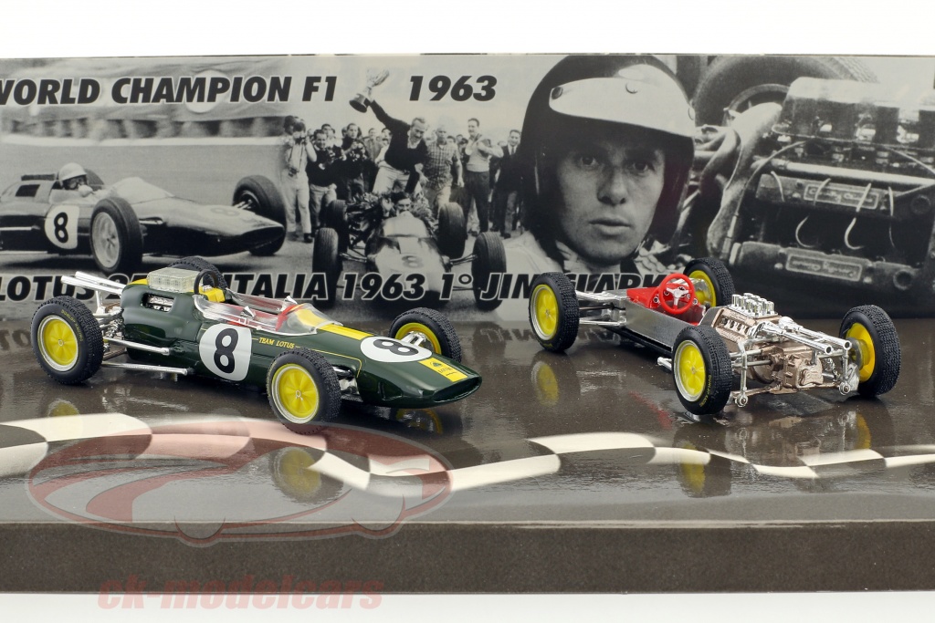 Brumm anteprima 1:43 Jim Clark Lotus 25 #8 ganador Italia GP campeón ...