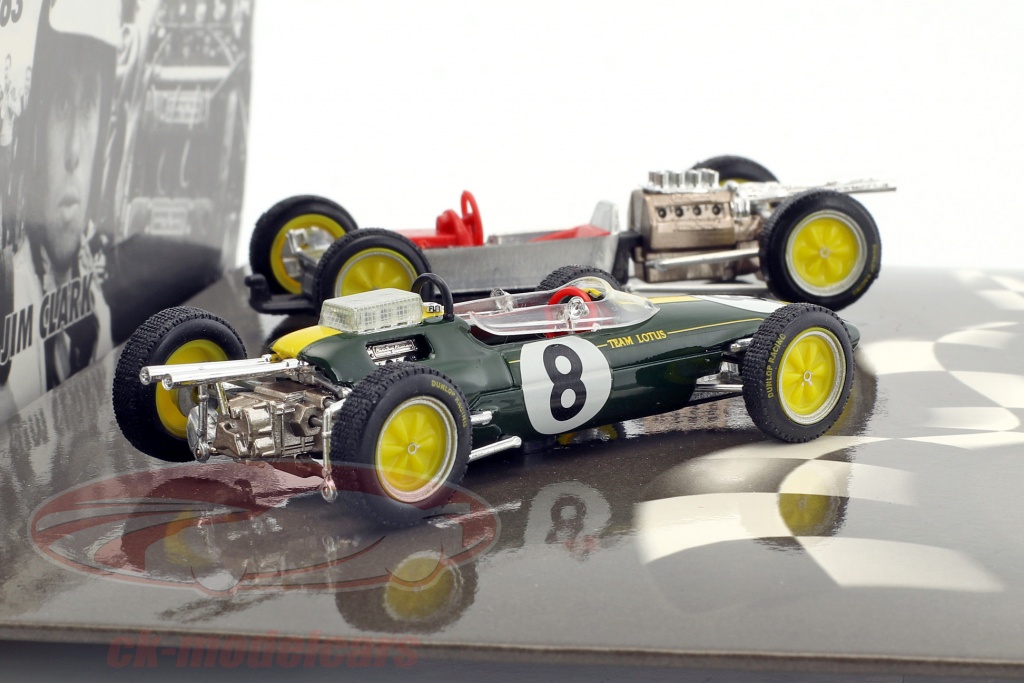 Brumm anteprima 1:43 Jim Clark Lotus 25 #8 ganador Italia GP campeón ...