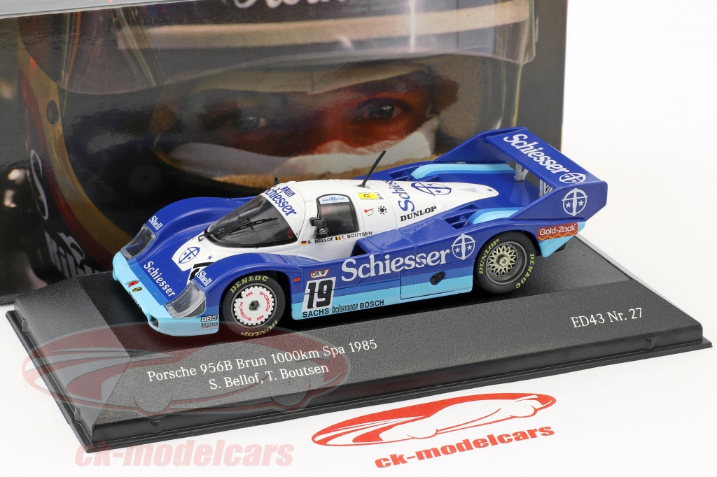 CMR 1:43 Porsche 956 B #19 1000km Spa 1985 Bellof, Boutsen SBC027 模型 汽车 ...