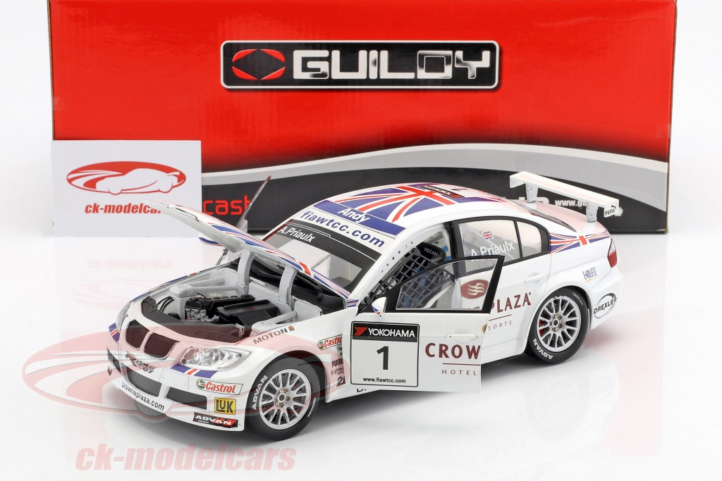 Guiloy 1:18 BMW 320si #1 WTCC 2006 Andy Priaulx 67503 model car 67503 ...