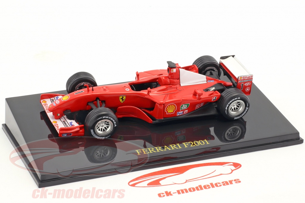 Altaya 1:43 M. Schumacher Ferrari F2001 #1 Weltmeister Formel 1 2001 ...
