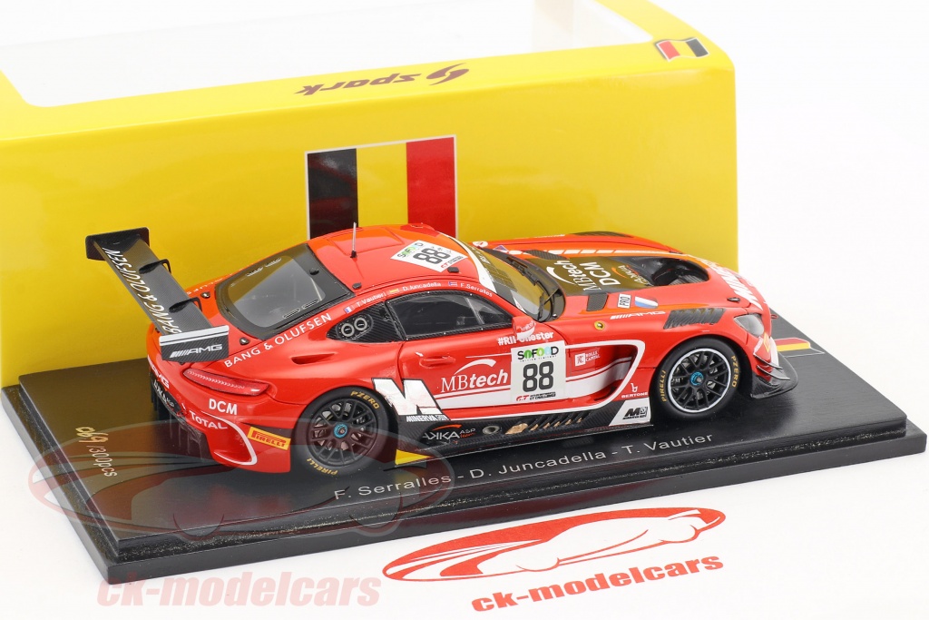 Spark 1:43 Mercedes-Benz AMG GT3 #88 24h Spa 2017 Serralles, Juncadella ...