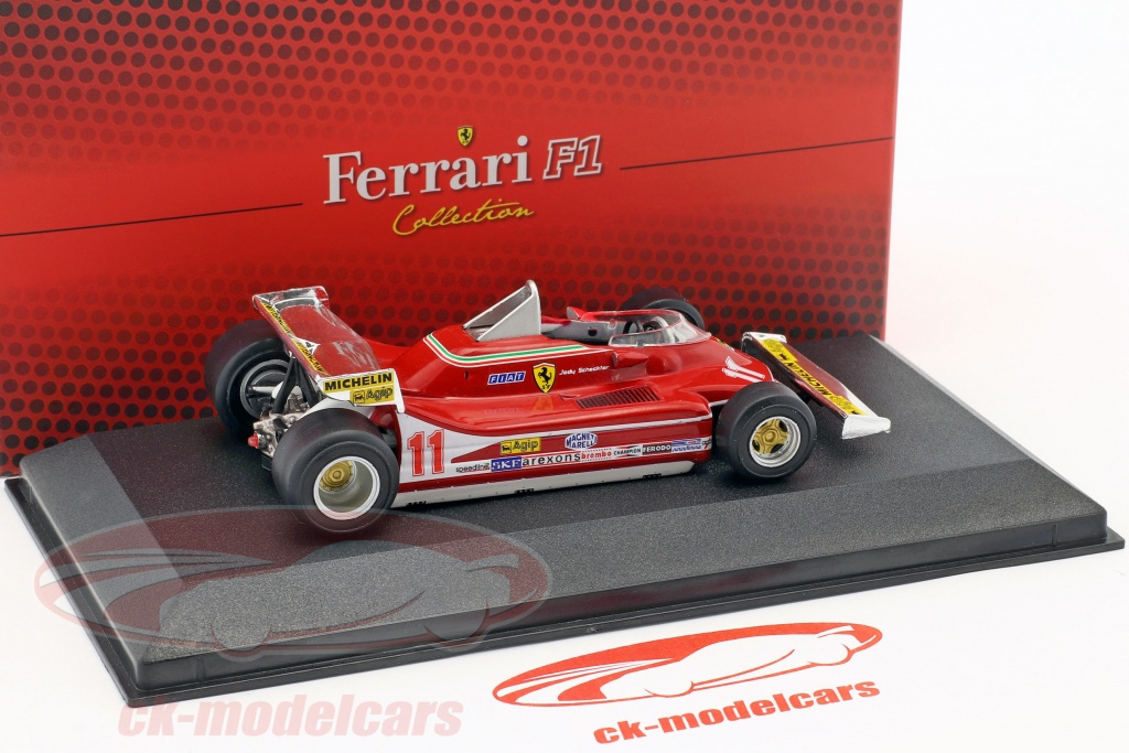Atlas 1:43 Jody Scheckter Ferrari 312 T4 #11 World Champion formula 1 1979 7174021 model car 7174021
