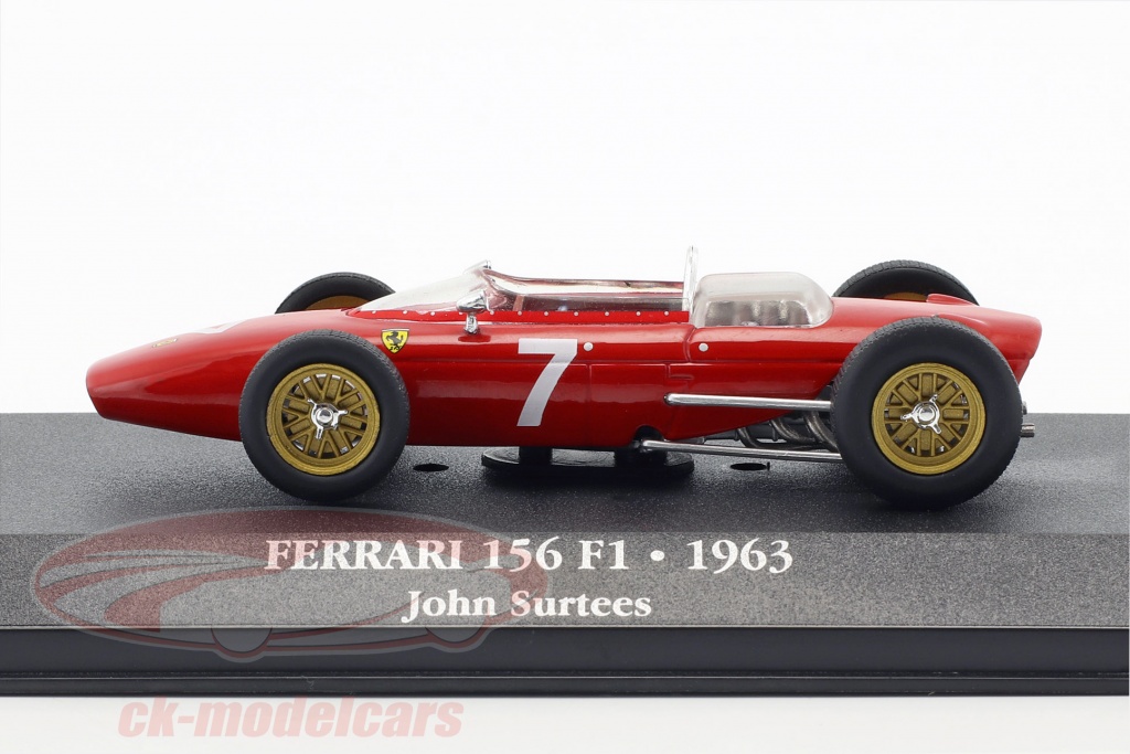 Atlas 1:43 John Surtees Ferrari 156 F1 #7 formula 1 1963 7174023 model ...