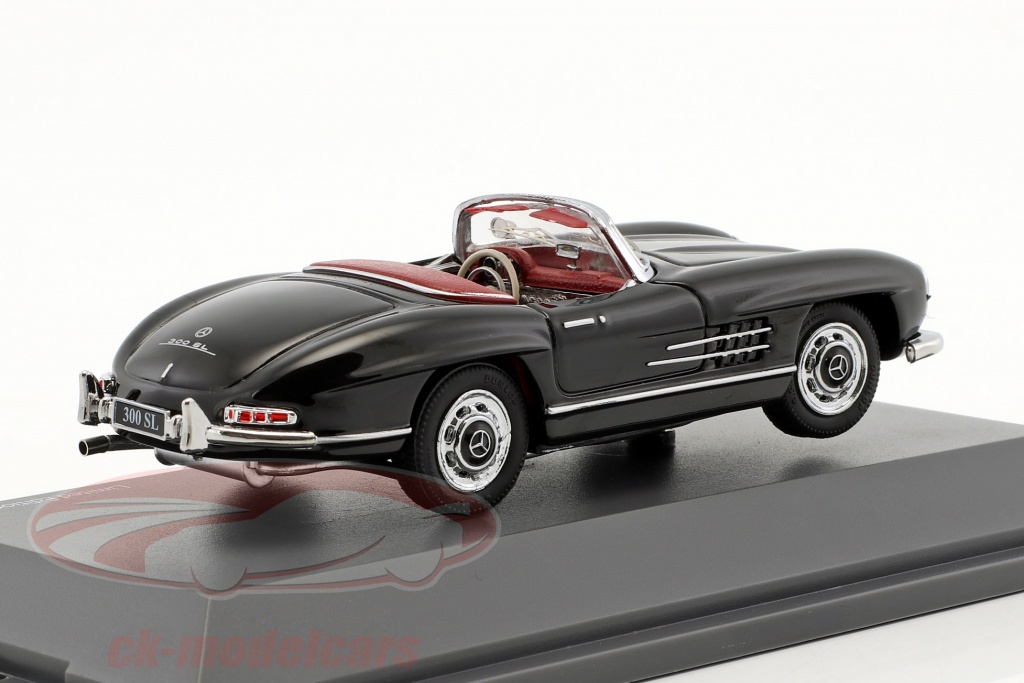 Schuco 1:43 Mercedes-Benz 300 SL Roadster schwarz metallic 450249700 ...