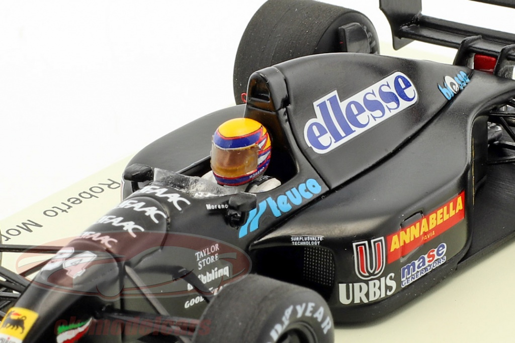 Spark 1:43 Roberto Moreno Andrea Moda S921 #34 monaco GP formula 1 1992 ...