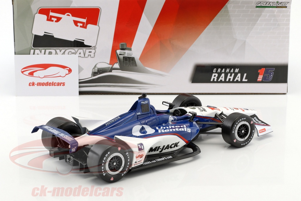 Greenlight 1:18 Graham Rahal Honda #15 IndyCar Series 2018 Rahal ...