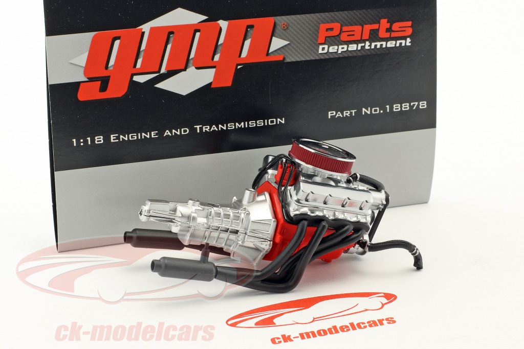 GMP 1:18 Big Block Chevrolet Drag Engine (von 18876) 18878 Modellauto ...