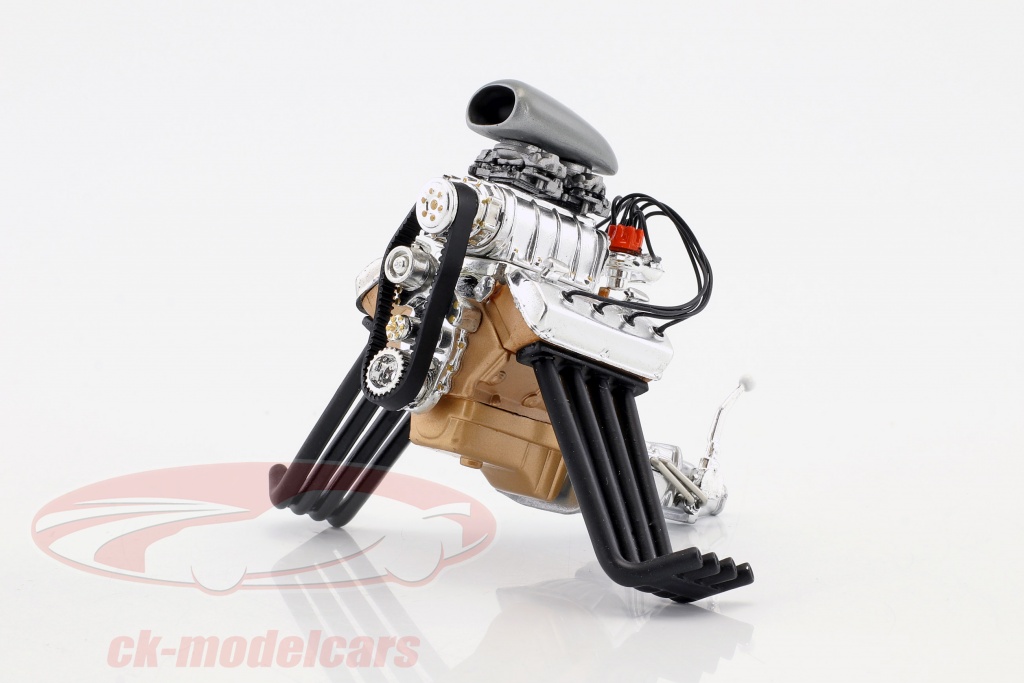 GMP 1:18 Blown Altered Drag Engine and transmission (from 18880) 18899 ...
