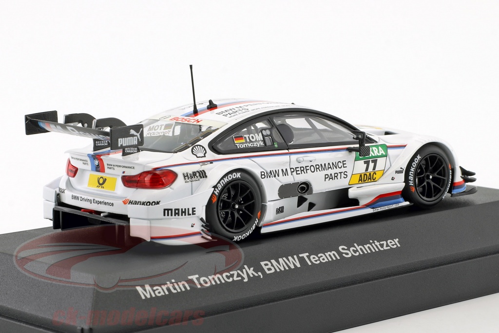 Minichamps 1:43 BMW M4 DTM #77 DTM 2015 Martin Tomczyk 80422405594 modèle voiture 80422405594 ...