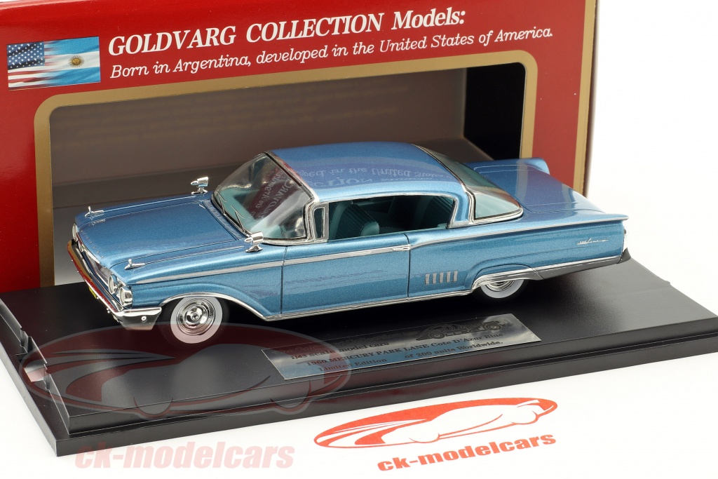 Goldvarg 1:43 Mercury Park Lane Baujahr 1960 blau metallic GC-005A / GT ...