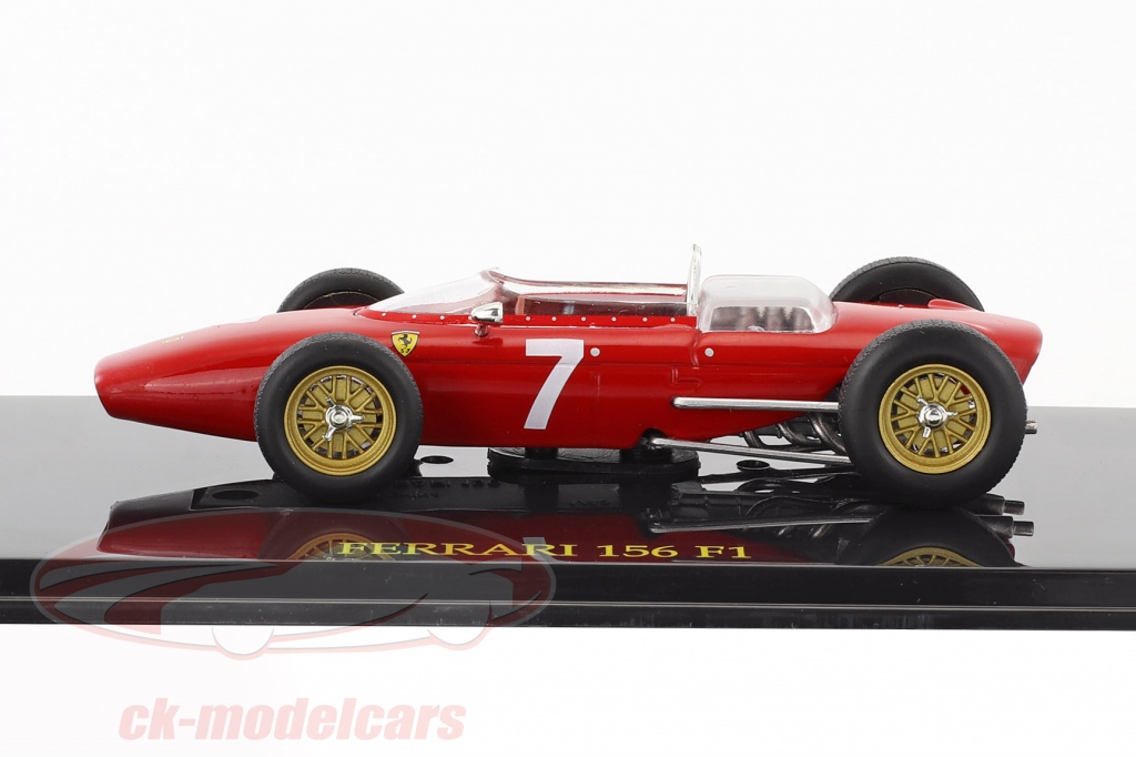 Altaya 1:43 John Surtees Ferrari 156 F1 #7 公式 1 1963 同 橱窗 CK47783 模型 汽车 ...