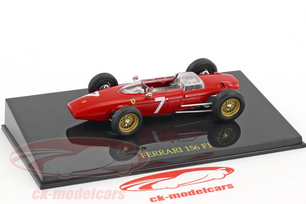 Altaya 1:43 John Surtees Ferrari 156 F1 #7 公式 1 1963 同 橱窗 CK47783 模型 汽车 ...