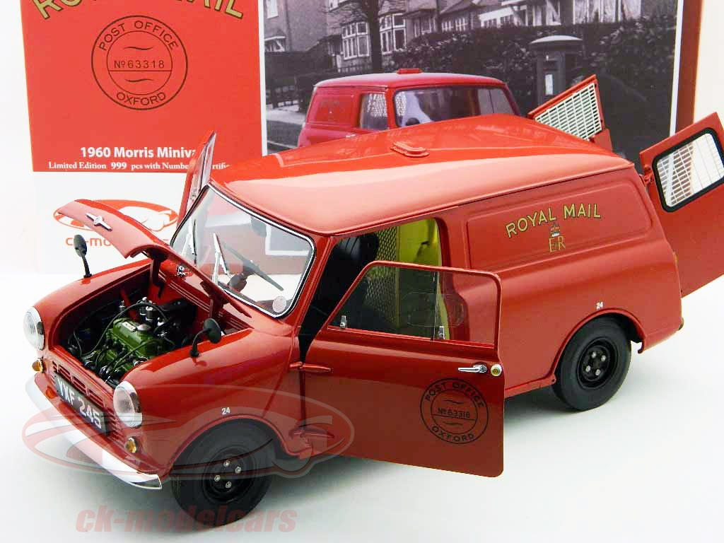 Sun Star Models 1:12 Morris Minivan Bj. 1960 Royal Mail red 5316 model car 5316 657440053167