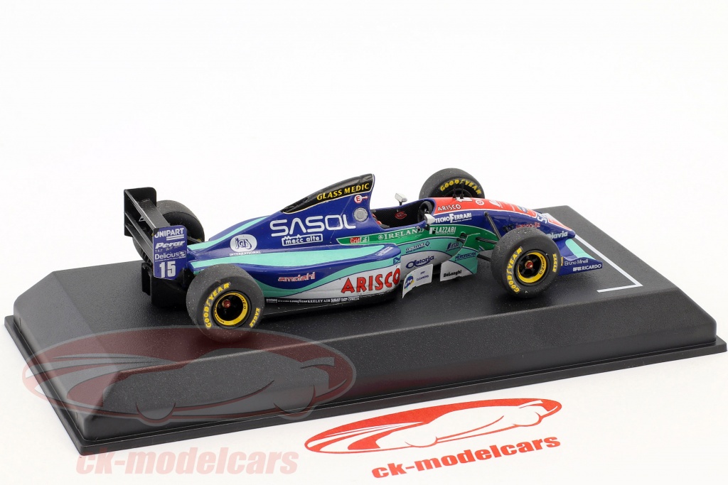Tameo Kits 1:43 Eddie Irvine Jordan 194 #15 formula 1 1994 With ...