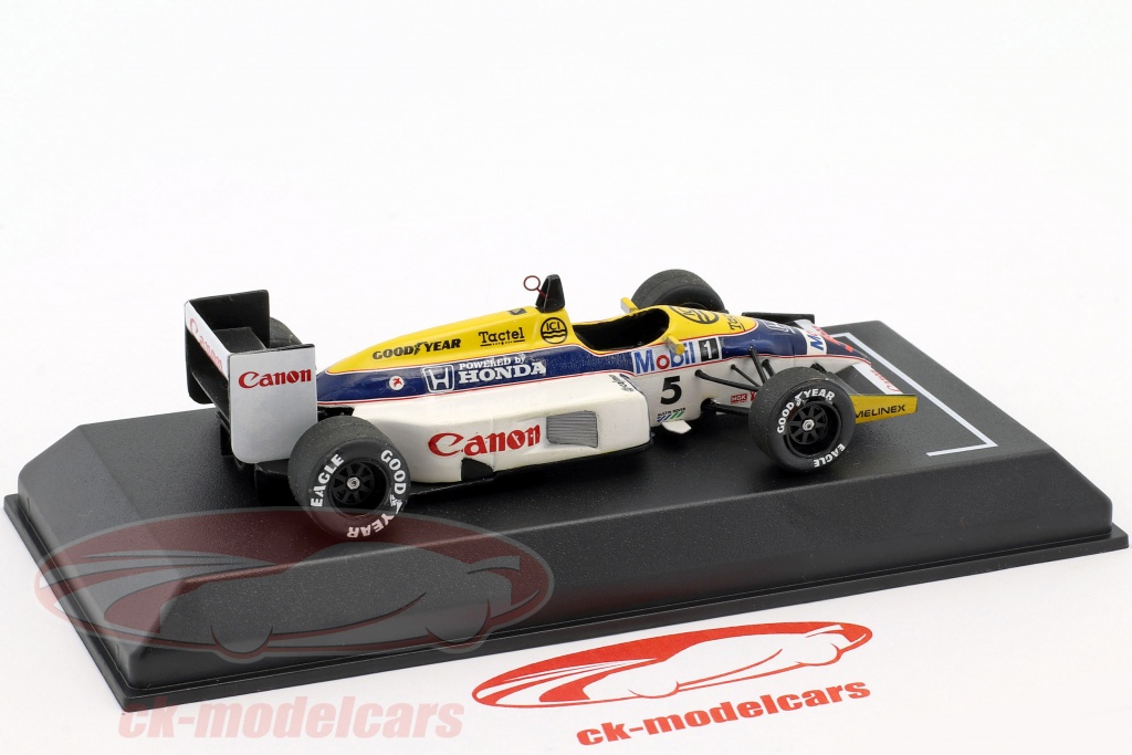 Tameo Kits 1:43 Nigel Mansell Williams FW11 #5 formula 1 1986 With ...