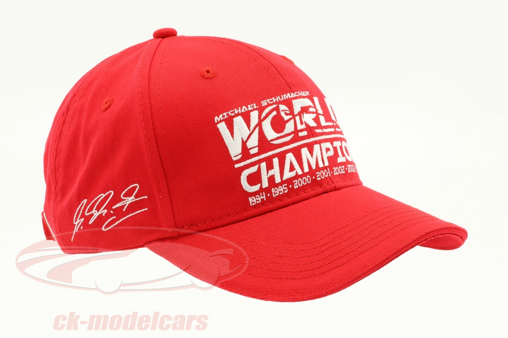 Michael Schumacher Cap World Champion rot MS-18-005 MS-18-005 4250039688113