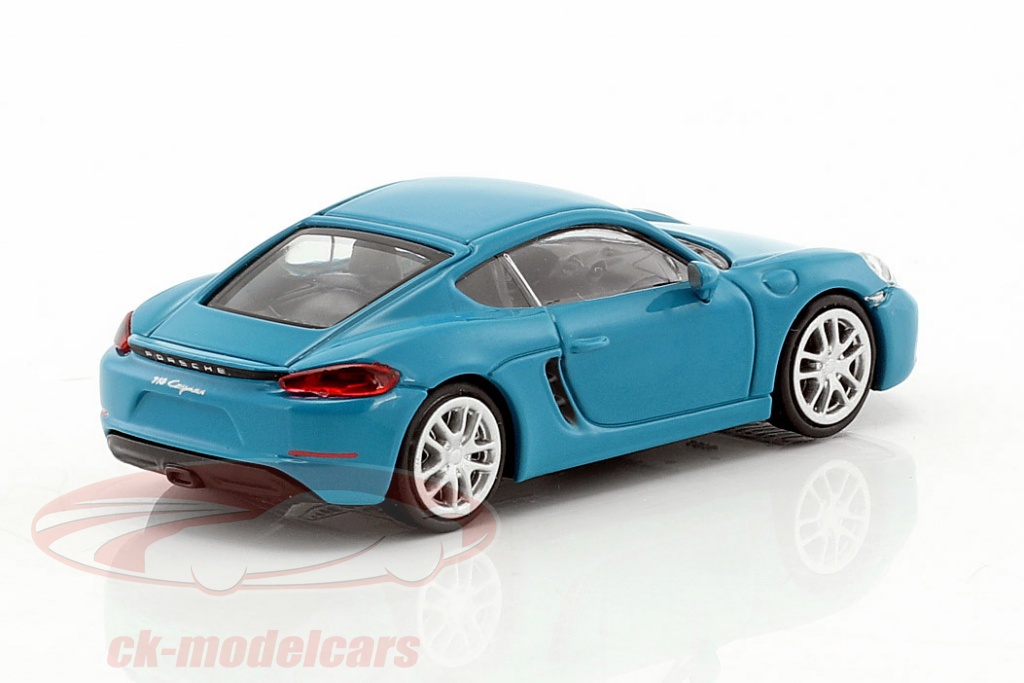 Minichamps 1:87 Porsche 718 Cayman année de construction 2016 bleu ...