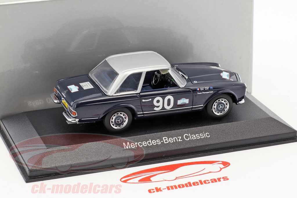 Minichamps 1:43 Mercedes-Benz 230SL #90 around the world in 80 days ...