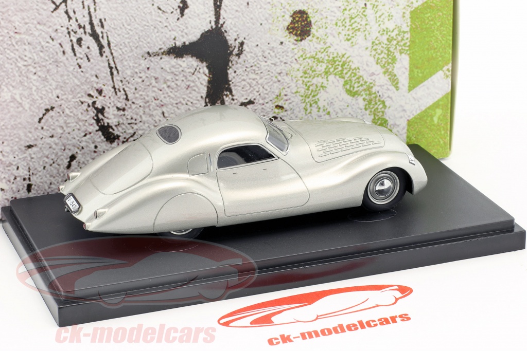 AutoCult 1:43 Audi Berlin-Rom Streamline Coupe year 1938 silver 04018 ...