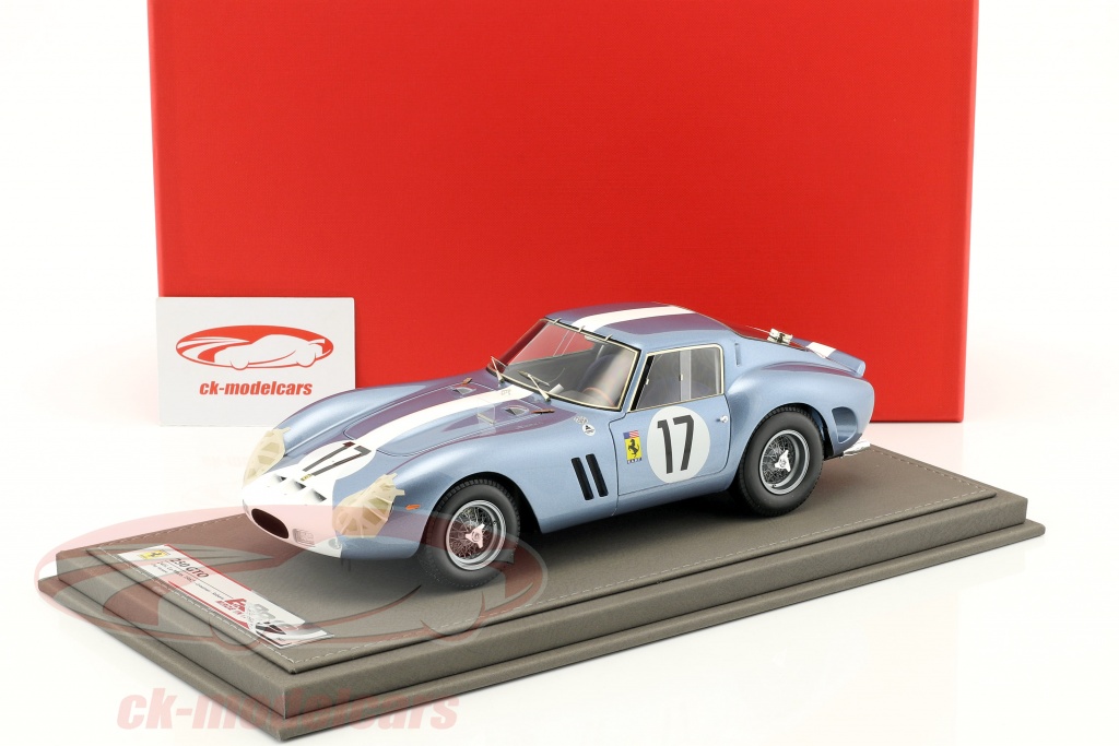 BBR Models 1:18 Ferrari 250 GTO Day version #17 class winner 24h LeMans 1962 Grossmann, Roberts ...
